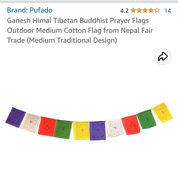 Vintage | Art | Fair Trade Handmade Tibetan Prayer Flags | Poshmark